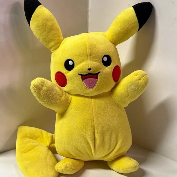Pokemon | Toys | Talking Pokemon Pikachu Stuffed Animal 3 Plush Works ...